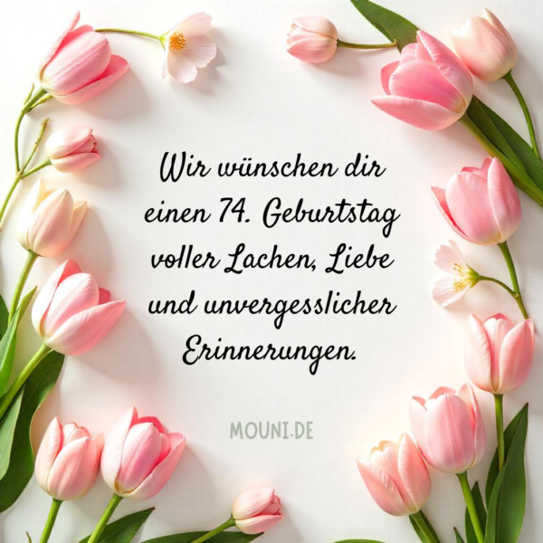 Schne Gedichte Zum 74 Geburtstag