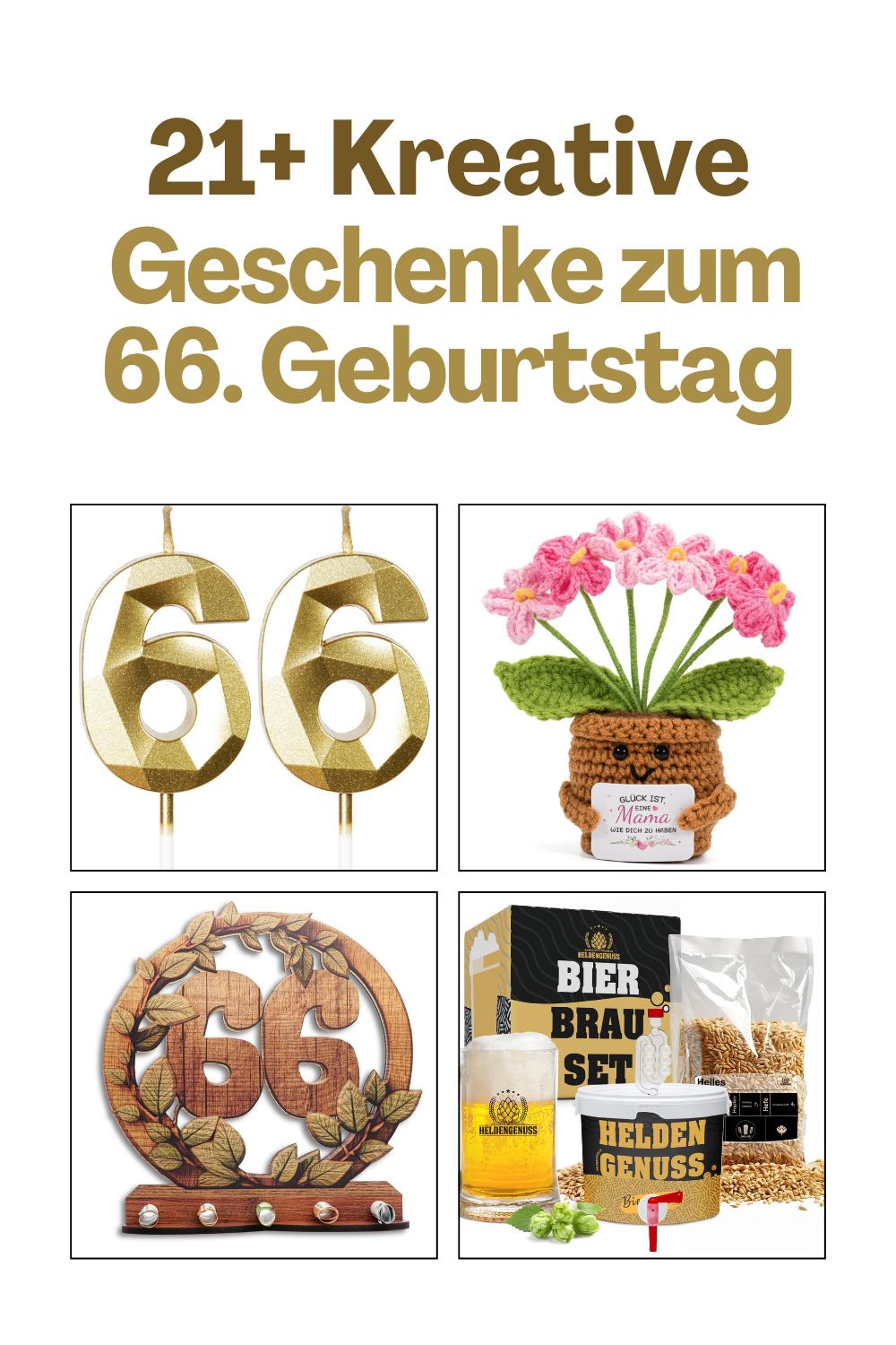 Geschenke Zum 66 Geburtstag Basteln