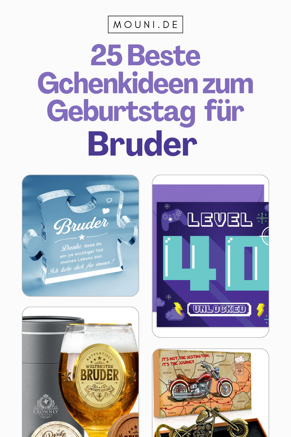 Originelle Geschenke Bruder